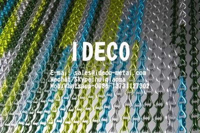 Китай Aluminium Chain Link Shower Curtains, Metal Chain Curtain, Hook Chain Drapery, Chain Link Doors Screen продается