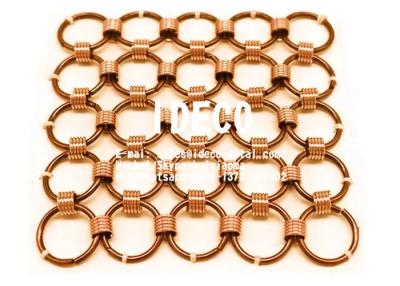 Китай Chainmail Ring Mesh Room Divider,  Decorative Ring Mesh Curtain, Architectural Metal Ring Mesh продается