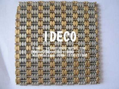 China Stipple Rigid Mesh, Elevator Cab Wall Cladding, Architectural Woven Wire Mesh, Opaque Decorative Metal Screen for sale