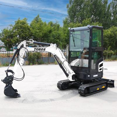 Κίνα 11.8KW 2600rpm 1,8 τόνων Μίνι Εκσκαφέας Μικρό Εκσκαφέας Μηχανή για την Αγροτική Οικογένεια προς πώληση