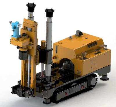China Single boom crawler drilling rig with FLP wireless remote controller for underground soft coal seam drilling for sale