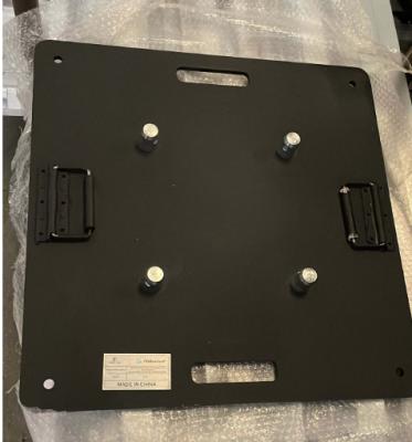 China Aluminum Alloy Stage Truss Accessory Support Base Iron Steel Square Base Plate for sale