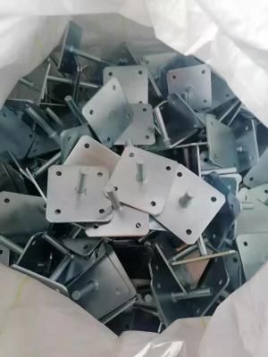 China Aminatech Scaffolding Base Plate150mm Size:150mmX150X100Xφ18,Scaffoding Base for sale
