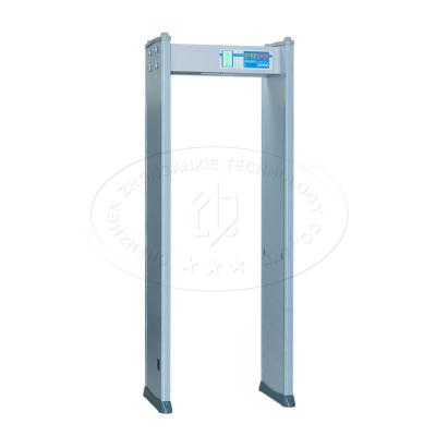 China Las zonas del gris de plata 4 caminan a través de la puerta de seguridad del detector de metales para la prisión/la corte en venta