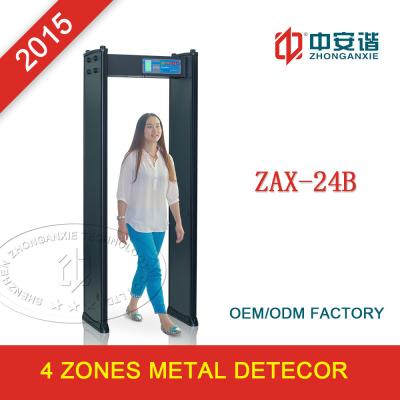 Chine Promenade de porte d'inspection par la sensibilité réglable de message publicitaire de détecteur de métaux à vendre