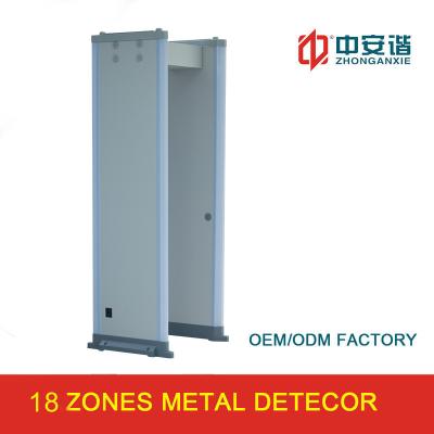 Cina Passeggiata infrarossa della porta dell'hotel con sensibilità della barriera di sicurezza del metal detector dell'arco l'alta in vendita
