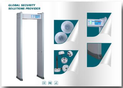 Cina Le 4 zone dell'interno camminano attraverso la porta del metal detector con l'annotazione del contatore in vendita