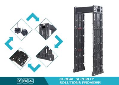 Cina Un arco rapido di 7 di pollice dell'esposizione LCD di esame metal detectori dell'aeroporto con la batteria di sostegno in vendita