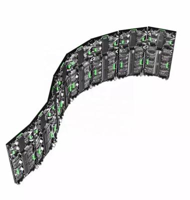 Cina Pannello per eventi a noleggio Palcoscenico per esterni Schermo a led 500x1000mm P3.91 Video wall pubblicitario in vendita