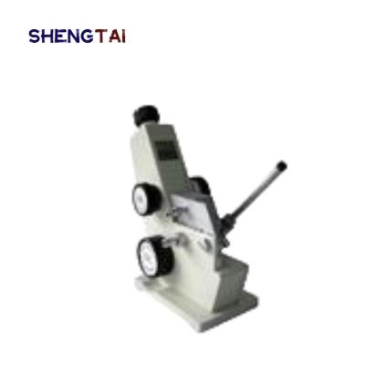 China Detección del ND de índice de refracción del refractómetro líquido transparente y semi transparente del Abbe de los sólidos ST121 en venta