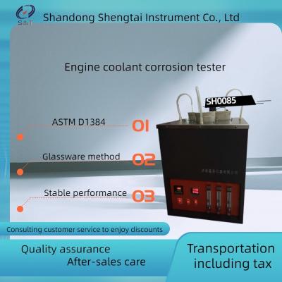 China ASTMD1384 de corrosiemeetapparaat van het motorkoelmiddel met water - bad het verwarmen en ingebouwde stille luchtcompressor met drie gaten Te koop