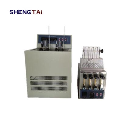 China SH3554 Petroleum Wax Oil Content Tester Butanon Toluene Methode Twee baden en acht gaten Te koop