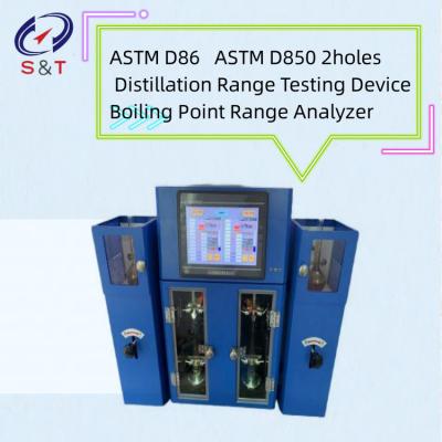 Китай Автоматический тестер диапазона кипения дистилляции 2 отверстия ASTM D850 продается