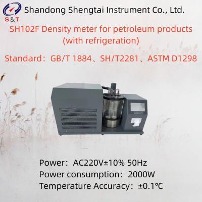 China Energieverbruik 2000W Dichtheidsmeter Voor petroleumproducten Temperatuurnauwkeurigheid ± 0,1°C Te koop
