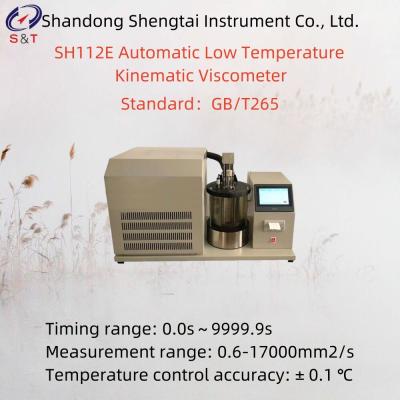 China Automatische lage temperatuur kinematische viscometer Verwarmingsvermogen 750W Te koop