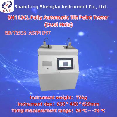 Chine SH113CL Testeur de point de trouble entièrement automatique ASTM D97 2 trous Réfrigération par compresseur à vendre