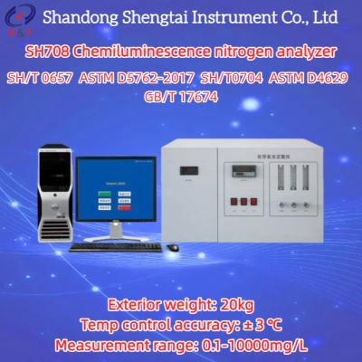 China Chemiluminescence Nitrogen Analyzer for Solid Liquid Gas Samples 0.1-10000mg/L for sale