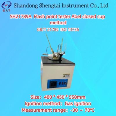 China Abel Tester de punto de inflamación cerrado 30r/min de ignición de gas rango -30 ± 70°C ISO 13736 en venta