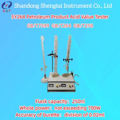 China Dual Structure Petroleum Product Acid Value Tester Drip Tube Division 0.02ml GB/T 264 for sale