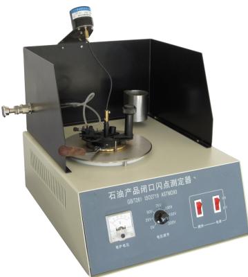 China Probador cerrado manual ISO2719 del punto de inflamación de la taza: Binsky 2002 Martin en venta