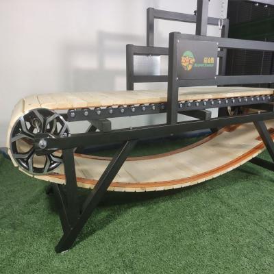 Κίνα Βιώσιμη μηχανή πεζοδρόμιο Custom Logo Metal Steel Slatmill για σκύλους και Pit Bulls προς πώληση
