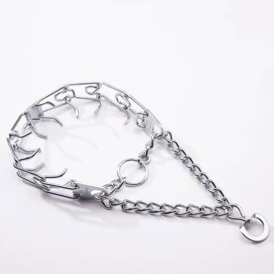 중국 반려동물 훈련 스테인리스 스틸 개 목걸이 체인 판매용