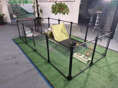 Chine 6/8/10/12 Panneaux Meilleur Pet Dog Playpen Mode Style Exercice en intérieur pour les petits chiens à vendre