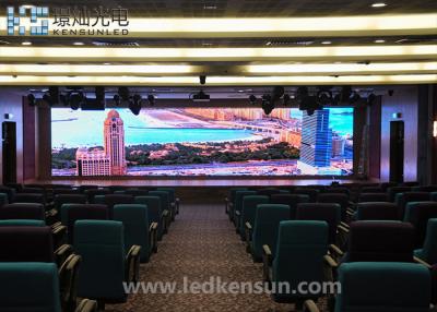 Cina HD P3 SMD2121 Super Slim Stage Indoor LED Advertising Screen IP43 High Effect CE in vendita