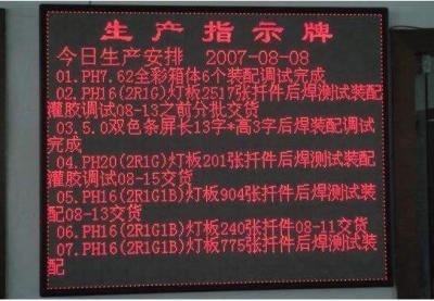 Cina Il colore pieno di pubblicità principale fisso all'aperto il bordo/DIP346 dello schermo di JC ha condotto Dispay informativo in vendita
