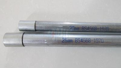 Cina 16mm/tubo elettrico di GI della metropolitana del condotto dell'acciaio galvanizzato 32mm BS4568 in vendita