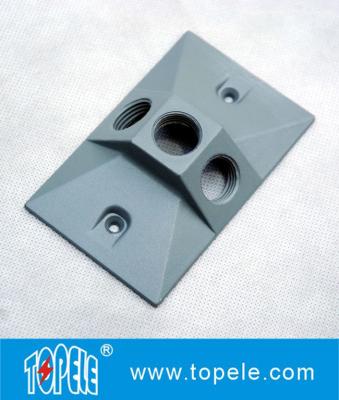 Cina Copertura di scatole elettrica resistente alle intemperie rettangolare di alluminio verticale dell'OEM in vendita