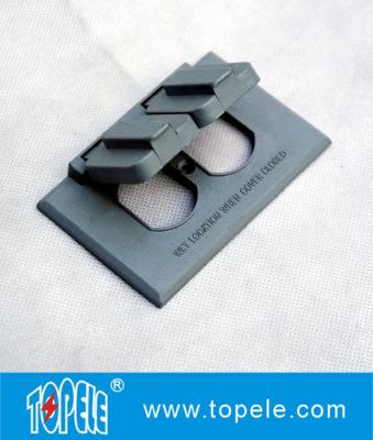 Cina Scatole elettriche resistenti alle intemperie Polvere-rivestite di alluminio, coperture dello sbocco in vendita