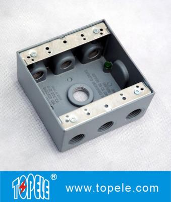 Cina Due contenitori elettrici resistenti alle intemperie di alluminio del gruppo per il circuito di derivazione che fissa UL in vendita