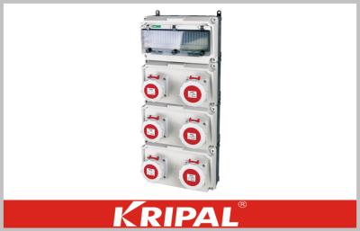 Cina Contenitore resistente alle intemperie di plastica bianco IP67 di incavo della scatola di distribuzione elettrica in vendita