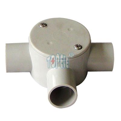 Cina Montaggi elettrici del condotto del PVC della scatola di giunzione di modo della scatola bassa di J 3 in vendita
