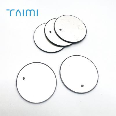 Κίνα 30mm 13pF Πιεζοηλεκτρικός κεραμικός δίσκος υψηλής συχνότητας υπερήχων κρυστάλλινου δίσκου μετατροπέα προς πώληση
