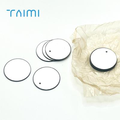 Κίνα 30mm 13pF Πιεζοηλεκτρικός κεραμικός δίσκος υψηλής συχνότητας υπερήχων κρυστάλλινου δίσκου μετατροπέα προς πώληση