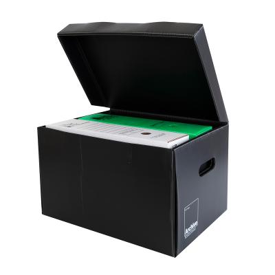 China Polypropylene Stacking Corex Bins Corflute Archive Boxes for Packing for sale