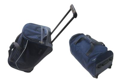 Cina Borse portatili del carrello di sport del poliestere 600D, borsa blu 1 ~ del rullo di viaggio capacità 35kg in vendita
