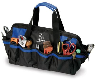Cina Valigia attrezzi pieghevole del poliestere del lavoratore con molte tasche 49 * 30 * 16cm in vendita