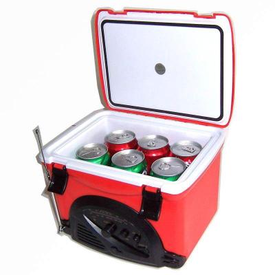 Cina dispositivo di raffreddamento radiofonico impermeabile di picnic 600D della borsa di plastica del dispositivo di raffreddamento per alimento in vendita