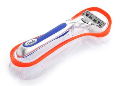 Cina Maniglia di gomma ergonomicamente molle che impernia l'OEM del ODM triplo del rasoio della lama in vendita