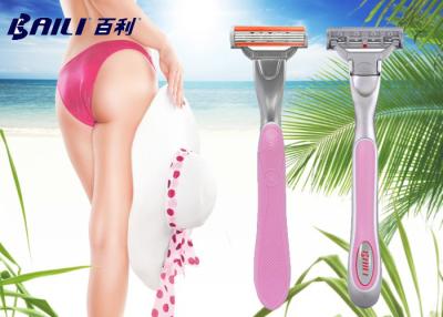 Cina Ragazze di perno triple rosa delle donne delle teste del rasoio diritto delle signore migliori in vendita