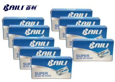 Cina Sicurezza blu eccellente del bordo del doppio di Baili che rade l'argento delle lamette in vendita
