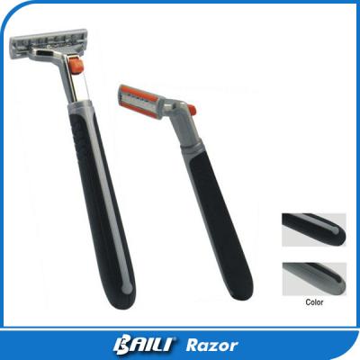 Cina Maniglia di plastica leggera di rasatura manuale del rasoio del regolatore della barba del signore in vendita