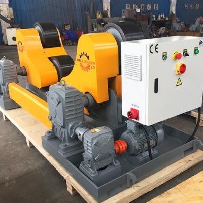China 5T 10T 20T 40T Self Aligned Welding Turning Rolls Rotators Assisted Welding for sale