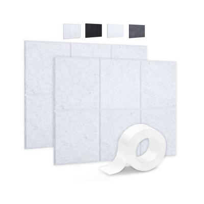 Cina Pannelli acustici del poliestere decorativo domestico 20mm densamente ambientali in vendita