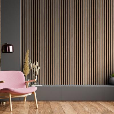 Cina La stecca di legno acustica EN13501 mura il soffitto riciclabile in vendita