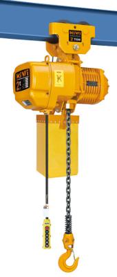 China Double Speed Electric Chain Hoist 2 Ton 5m With Motorized Trolley for sale