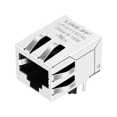 Китай Импульс J00-0064NL совместимый с LINK-PP LPJ0113CNL 10/100 Base-T Tab Down без светодиодного однопортового защищенного разъема RJ45 Женский разъем продается